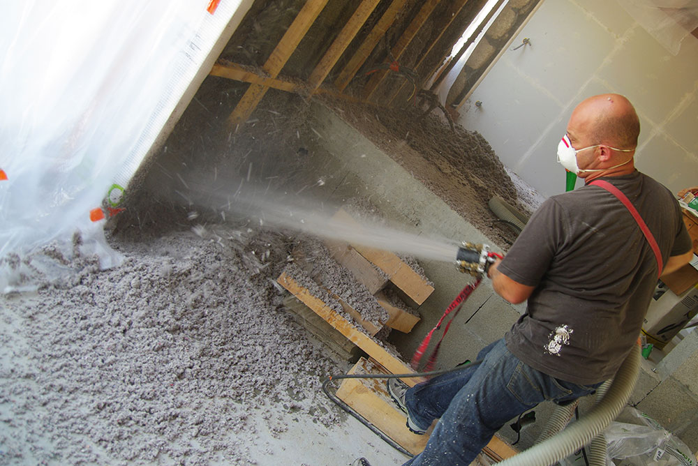 La technique d’isolation par projection de mousse polyuréthane